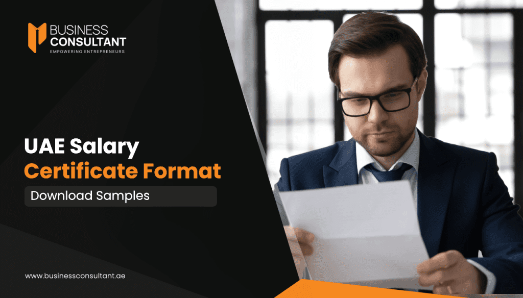 UAE Salary Certificate Format (2025): Download Samples